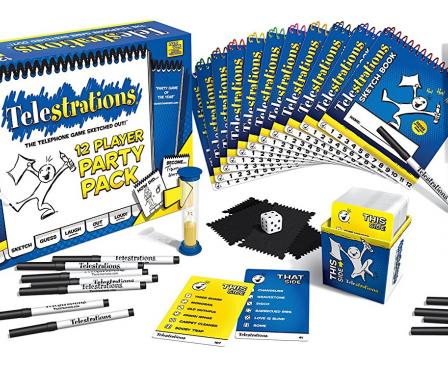 Telestrations: 12 Player Party Pack Board Game | Monopolis - Toko Board ...